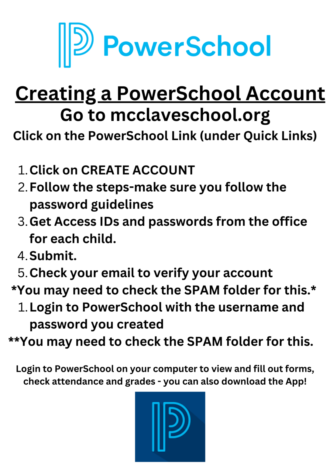 PowerSchool Info - McClave School District